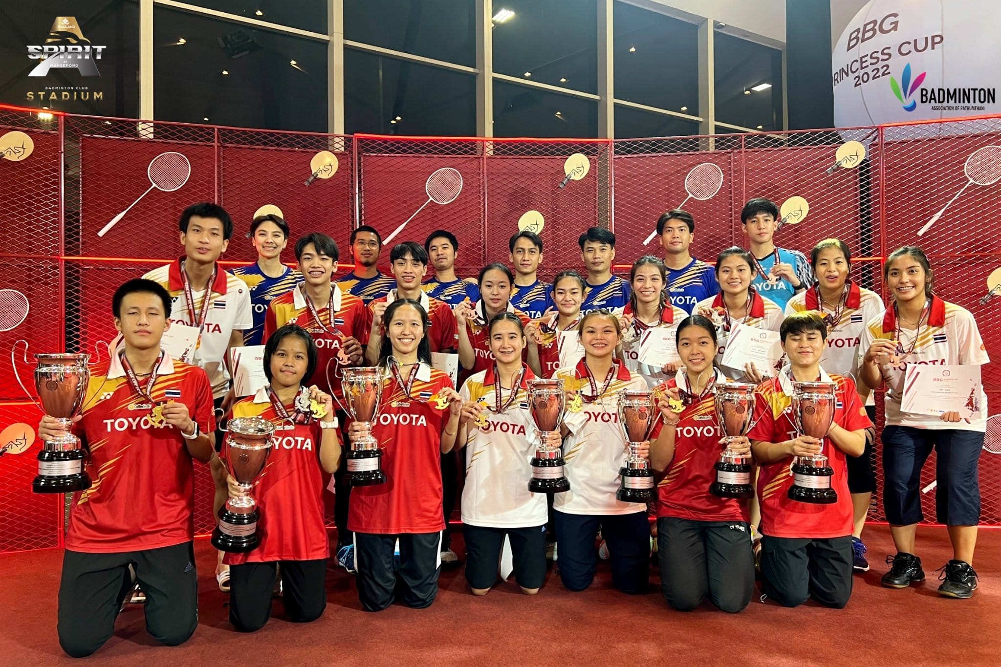 เสื้อแบดมินตันงาน BBG PRINCESS CUP 2022 - Wanichsport
